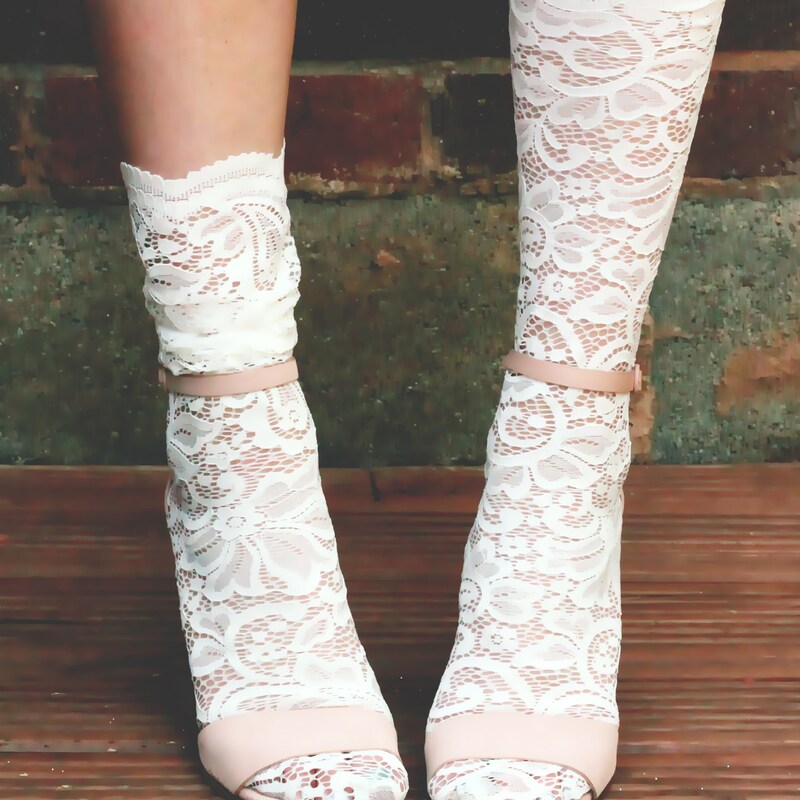 Lace Socks - Etsy