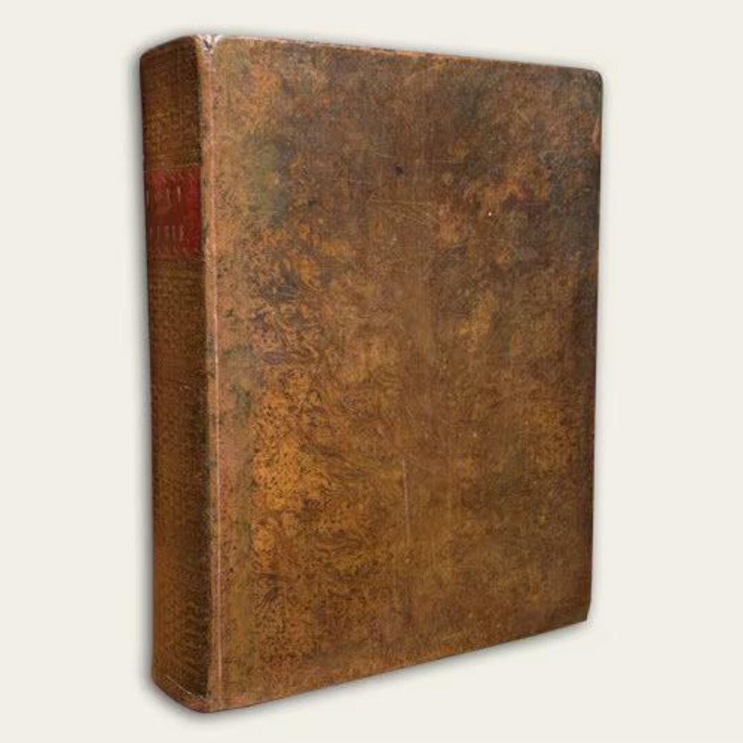 1755 Kjv Bible (very Old) - Etsy