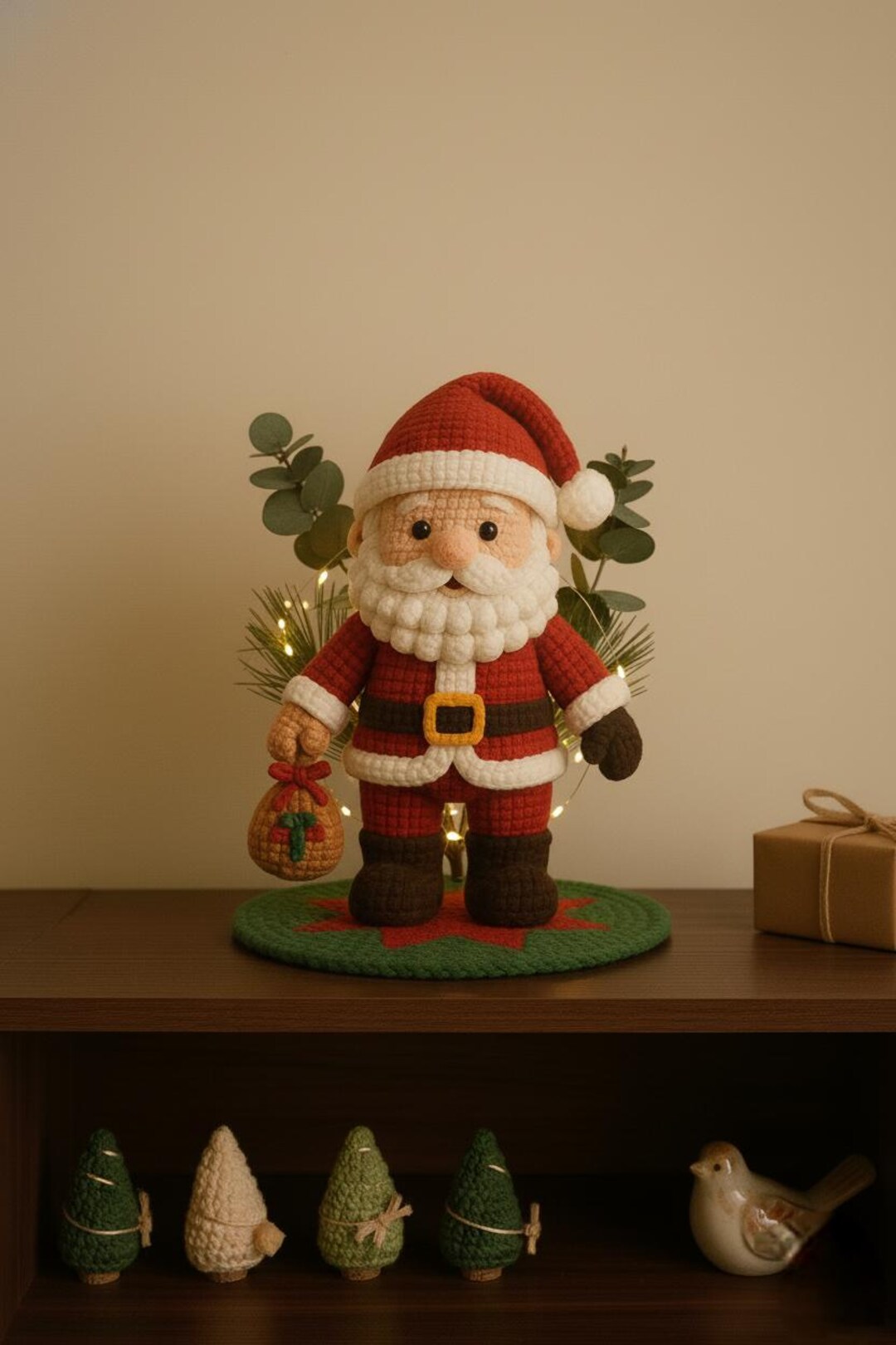 Santa Claus Crochet Pattern PDF | Amigurumi Christmas Santa Doll ...