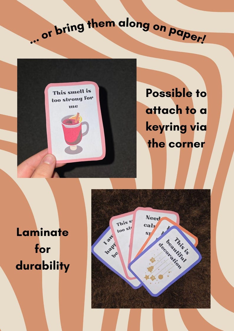 Christmas Autism and ADHD Color-coded Communication Cards, 32 ...