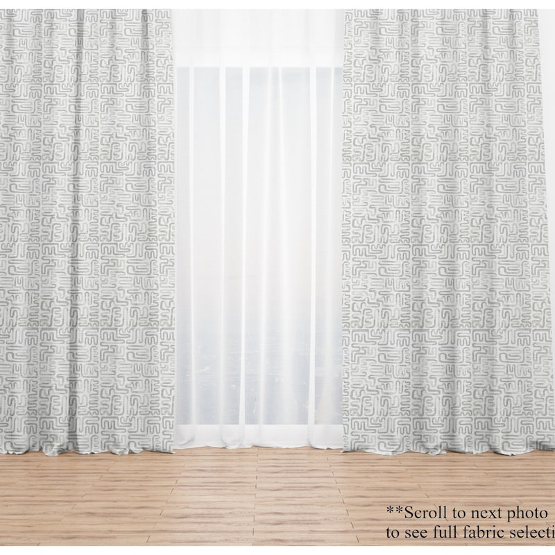 Greige Living Room Curtains - Etsy