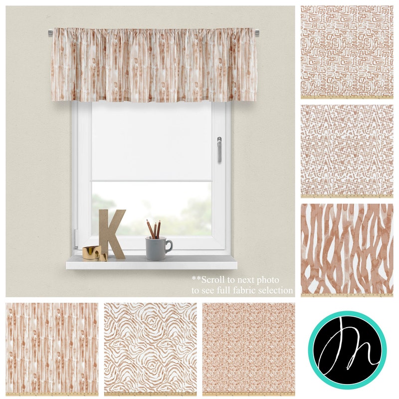 Straight Valances for Windows - Etsy