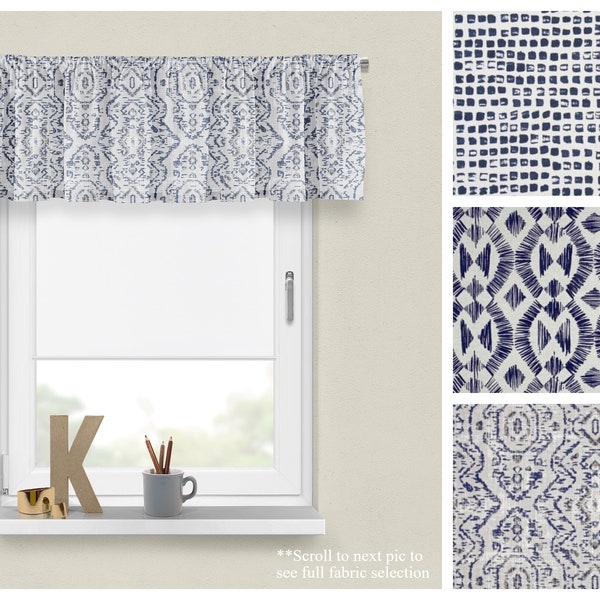 Linen Valance - Etsy