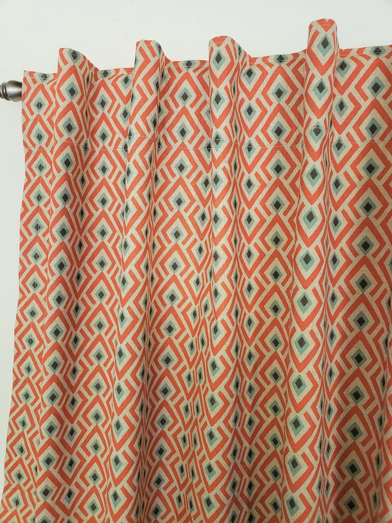 Add Back Tabs to Your Curtains- Hidden Tab Curtains- Custom Window ...