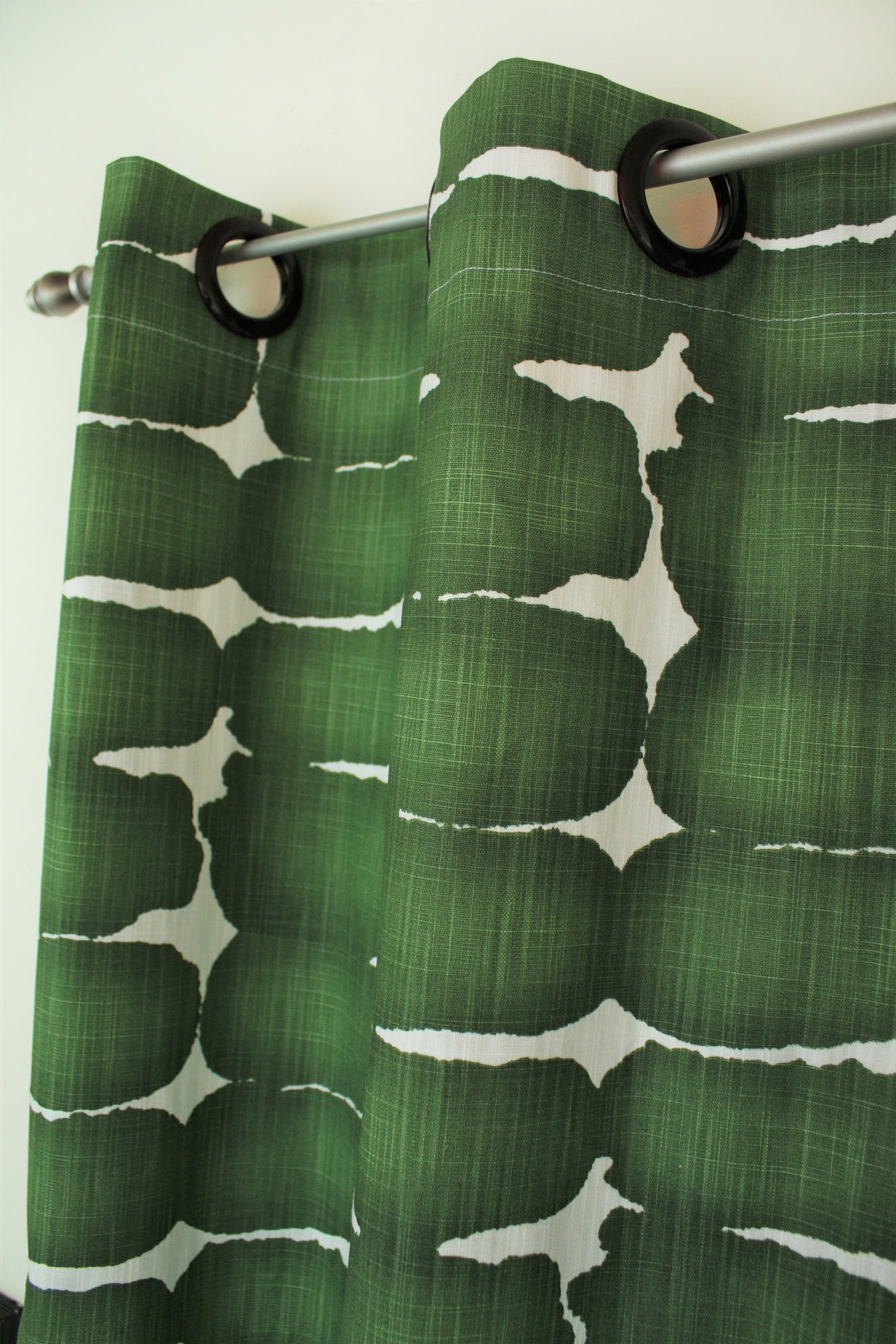 Pine Window Valance- Premier Prints Green Window Treatments- Modern ...
