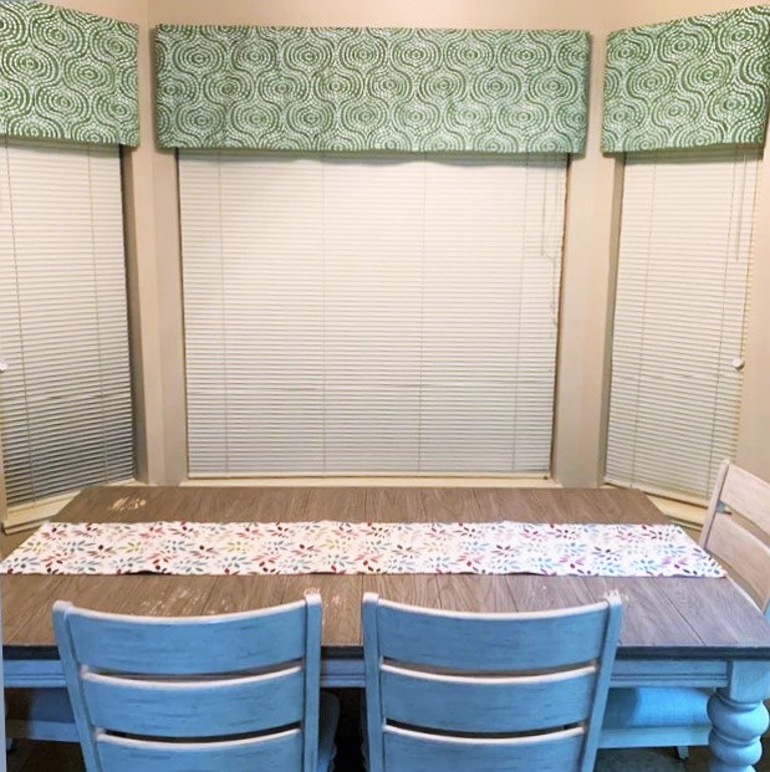 Pine Window Valance- Premier Prints Green Window Treatments- Modern ...