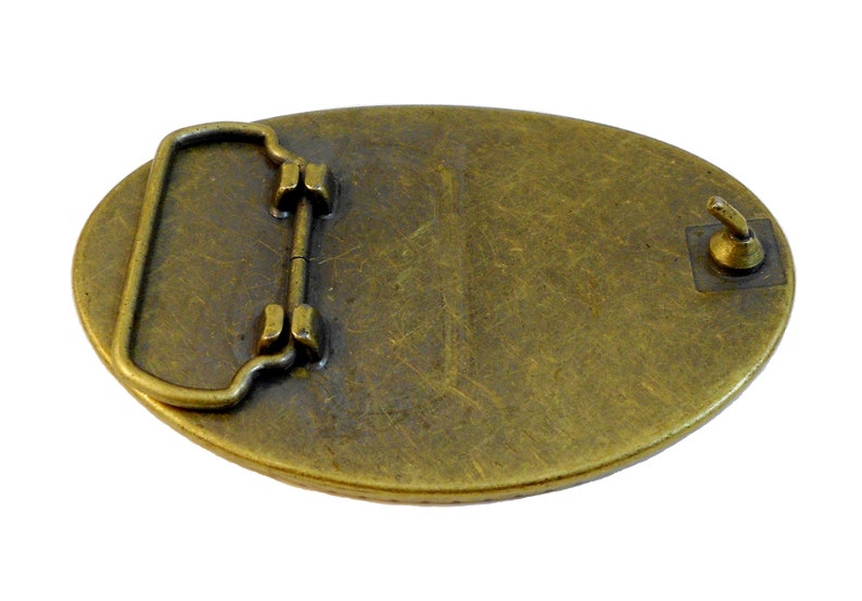 Large Custom Tooled Leather Belt Buckle MADE to ORDER Names | Etsy