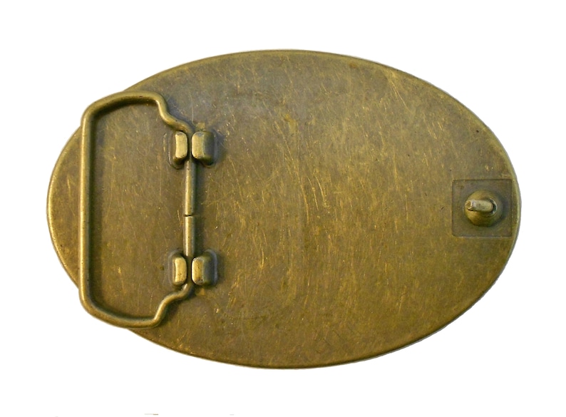 Large Custom Tooled Leather Belt Buckle MADE to ORDER Names | Etsy