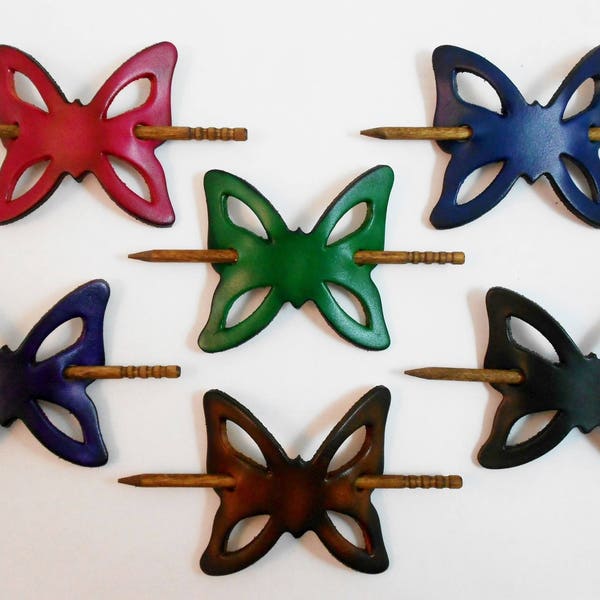 Butterfly Hair Barrette - Etsy
