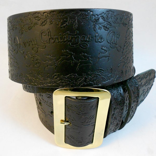 Santa Belt - Etsy