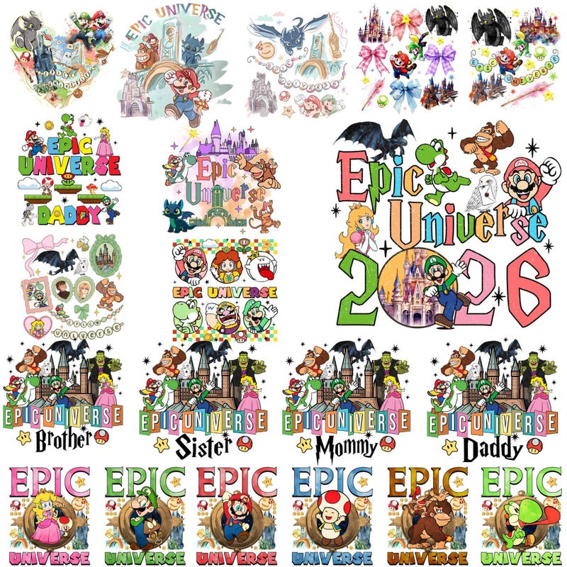 Kids Epic Universe - Etsy