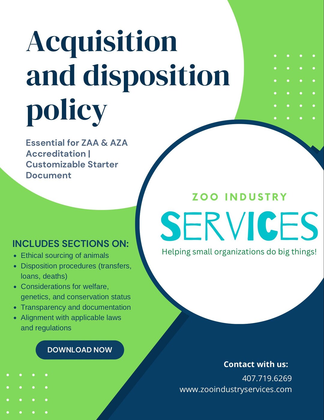 Acquisition & Disposition Policy Template – Digital Download - Etsy