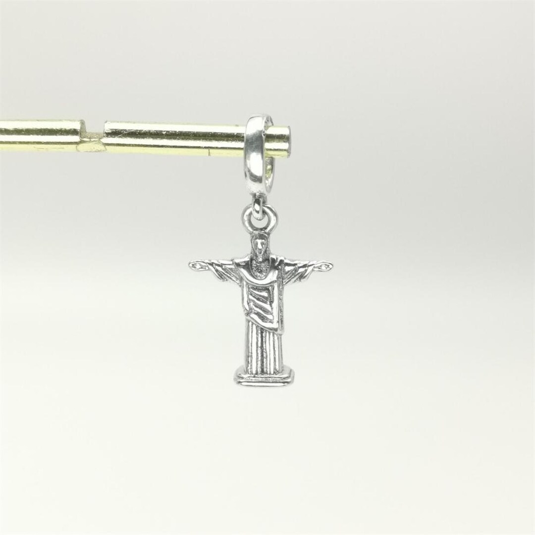 Pandora Brazilian Christ the Savior Charm - Etsy