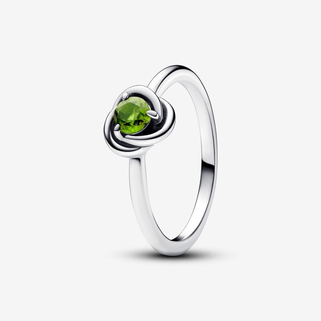 Pandora 925 Sterling Silver August Birthstone Eternity Circle Ring - Etsy