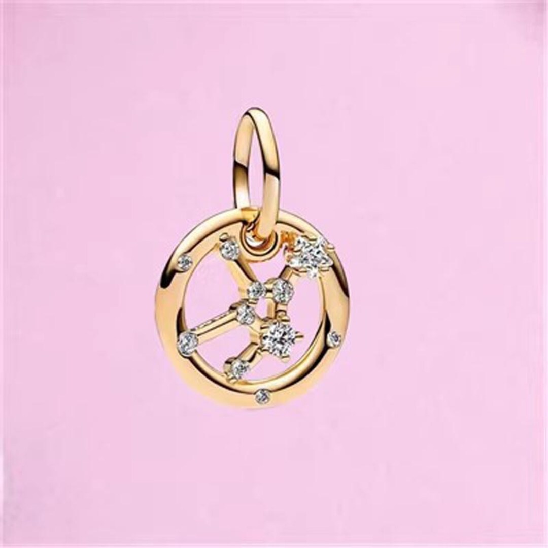 Pandora Sparkling Virgo Zodiac Star Sign Charm Pendant - Etsy