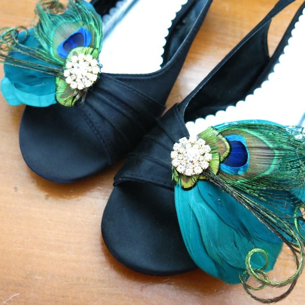 Feather Shoe Clips - Etsy