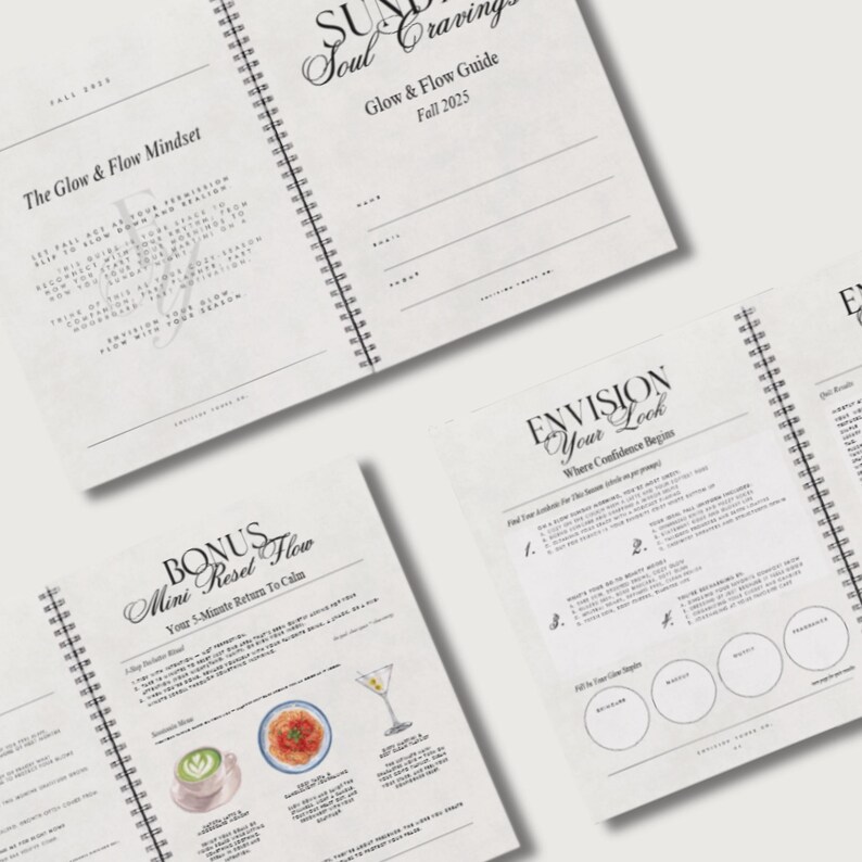 Sunday Soul Cravings | Fall Glow & Flow Guide | Digital Self-care ...