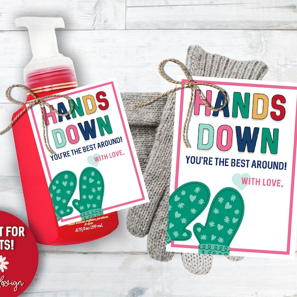 Hands Down Best Around Printable - Etsy