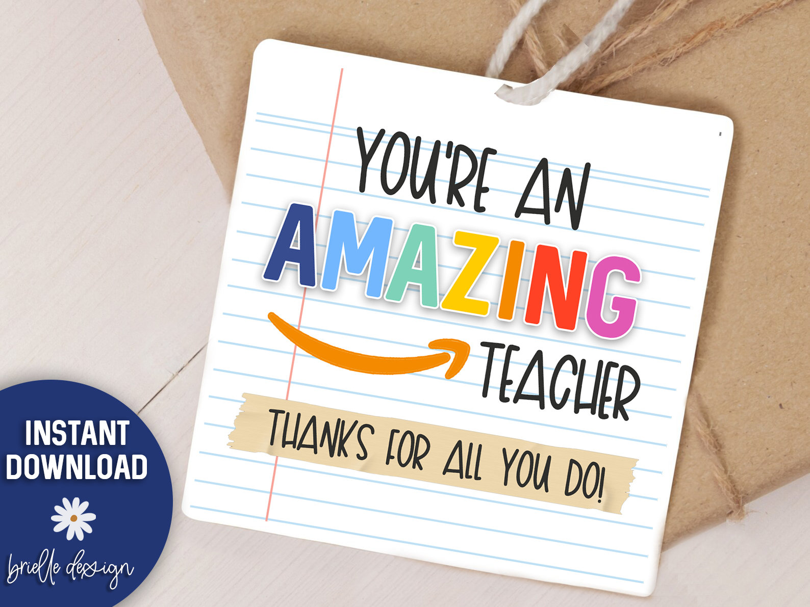 Amazon Teacher Gift, Amazing Teacher, Teacher Appreciation, Amazon Gift ...