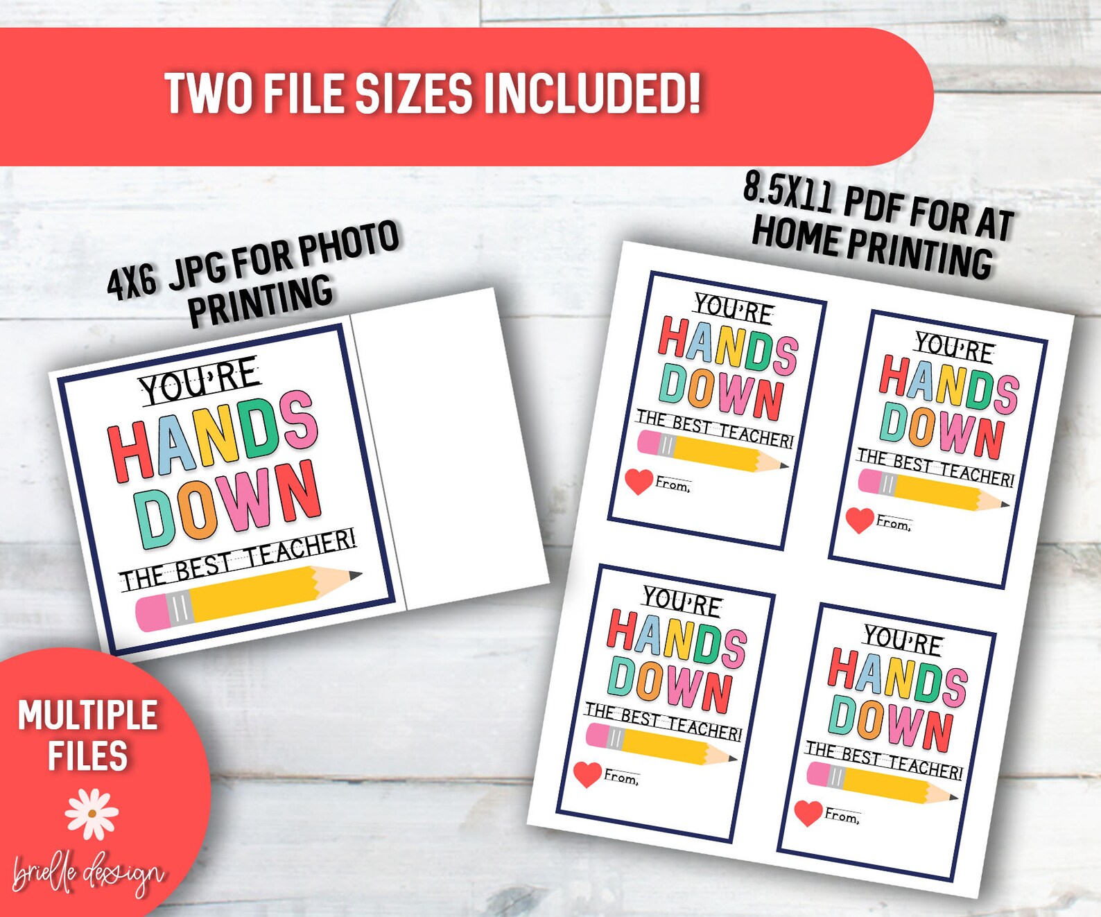 Hands Down the Best Teacher, Teacher Appreciation, Thank You Gift, Soap ...