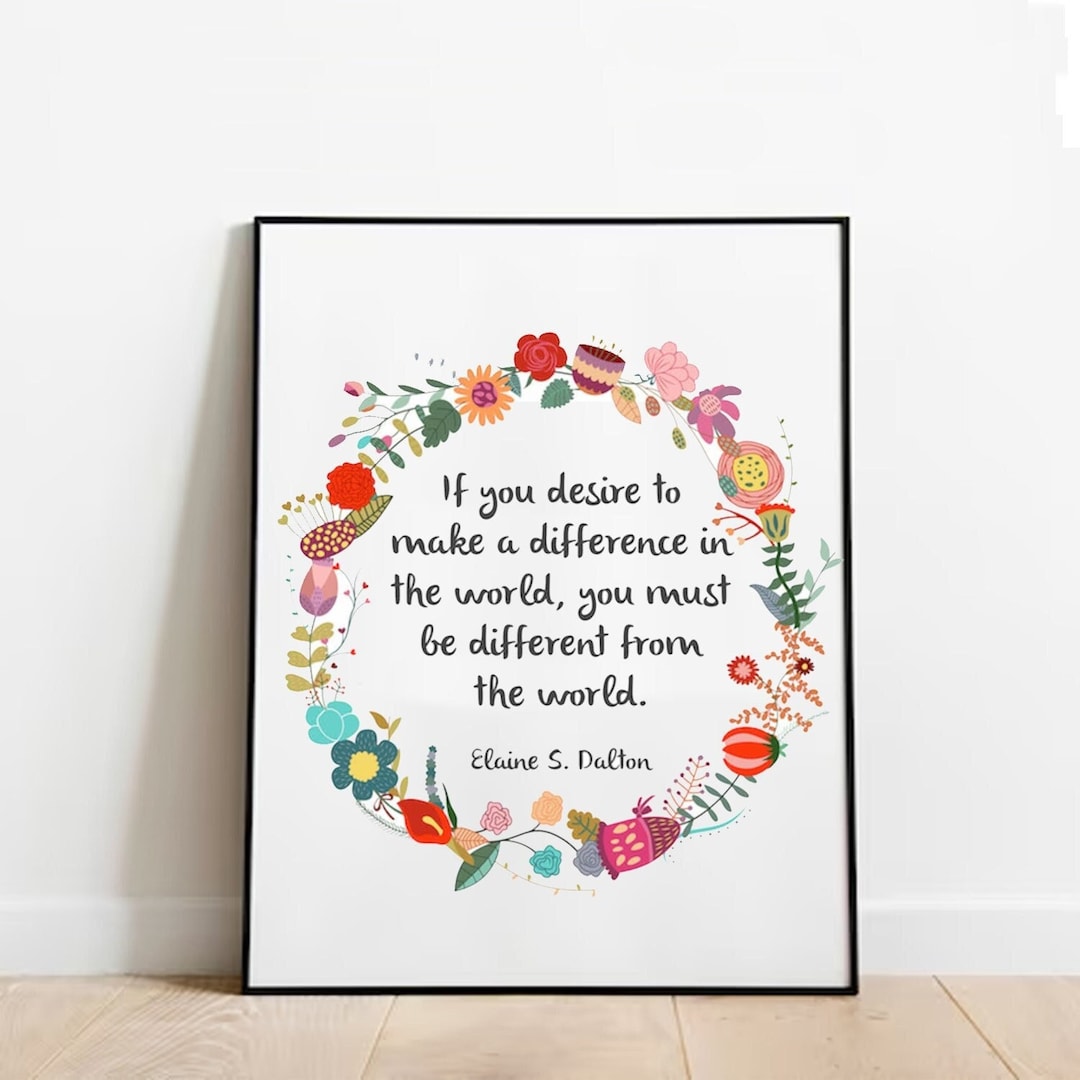 Make a Difference in the World, LDS, General Conference, Dalton ...