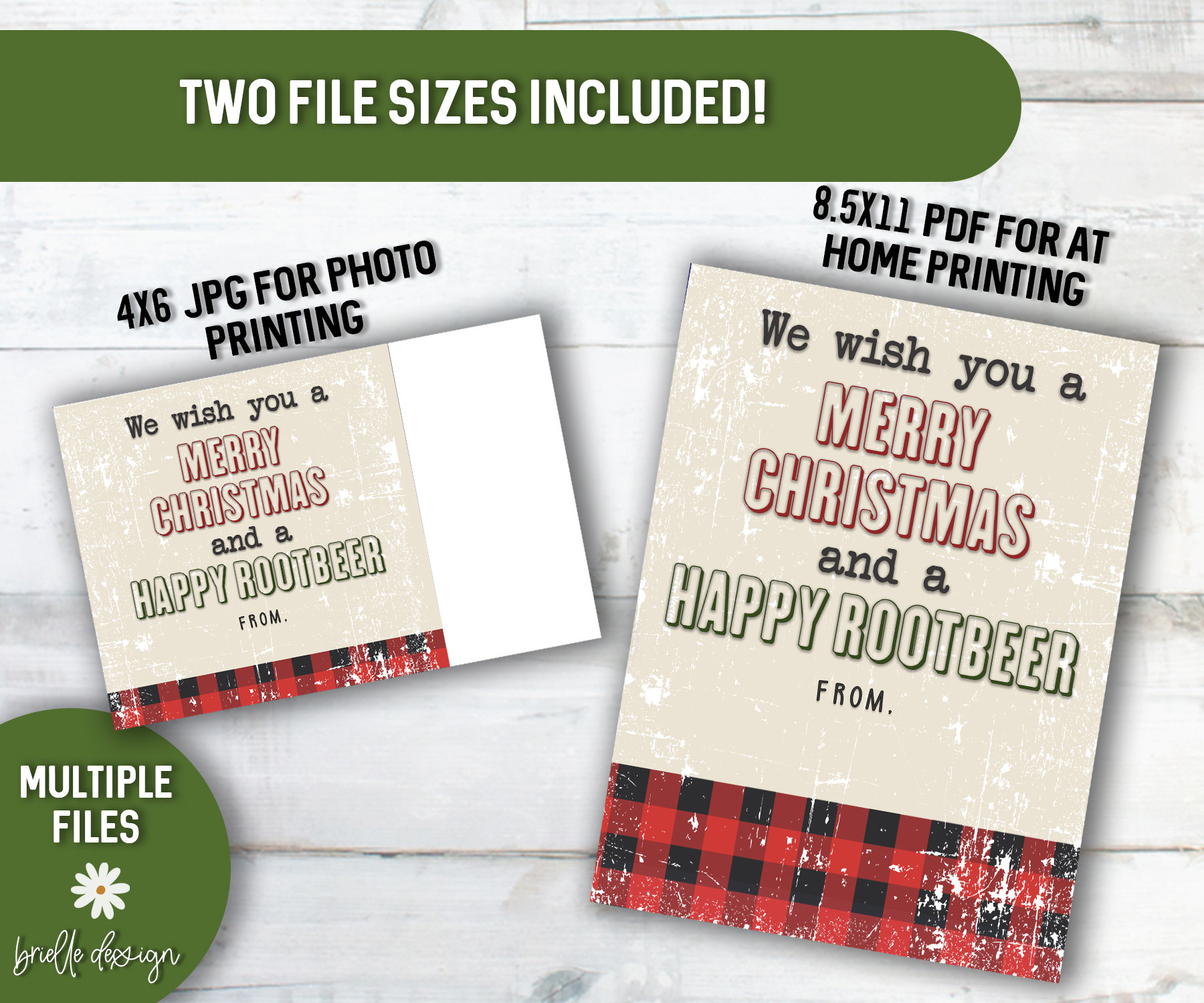 Merry Christmas Happy Root Beer | Printable Gift Tag | Neighbors ...
