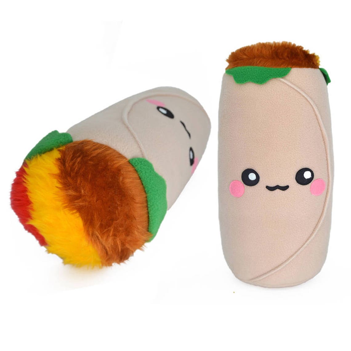 Burrito Kawaii Plushie Plush Toy Novelty Humor Cushion Play Etsy
