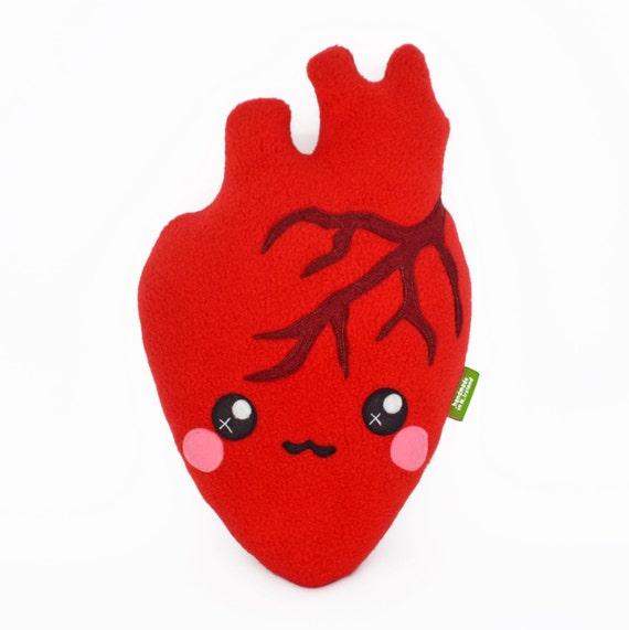 Heart Anatomy Plush at Gertrude Murphy blog