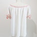 Vintage 1930s Peasant Blouse Embroidered Red and White 1930s - Etsy