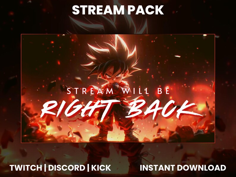 Twitch Stream Pack | Twitch Screen Overlays | Animated Webcam | Twitch ...