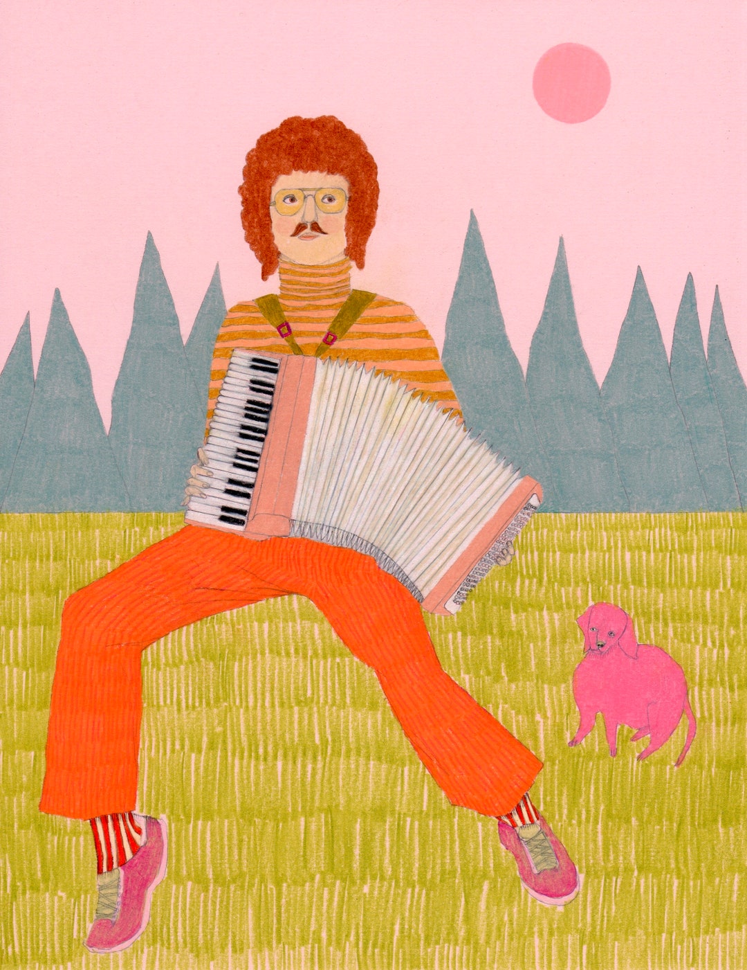 Weird Al (print) - Etsy