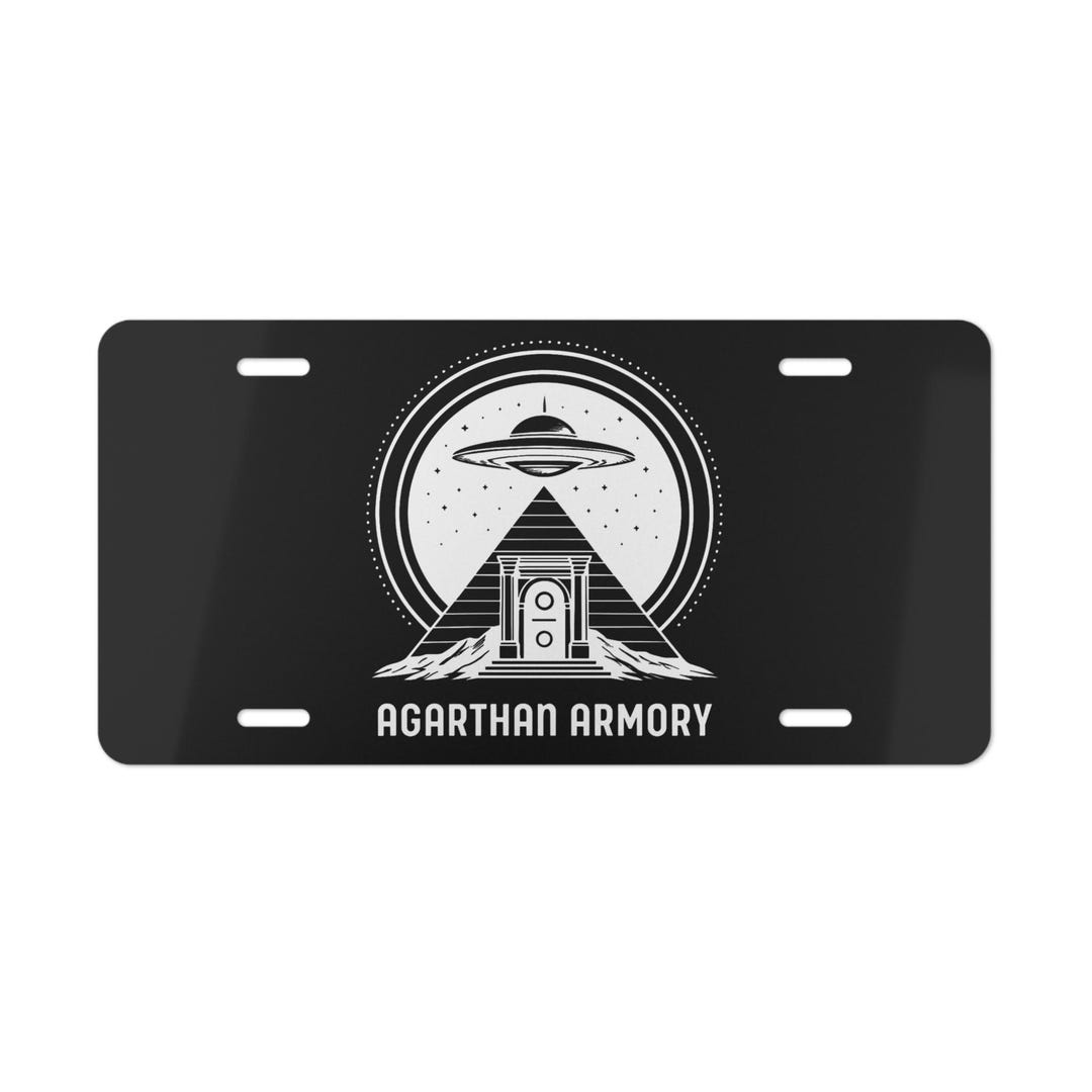Agarthan Armory Vanity Plate - Etsy