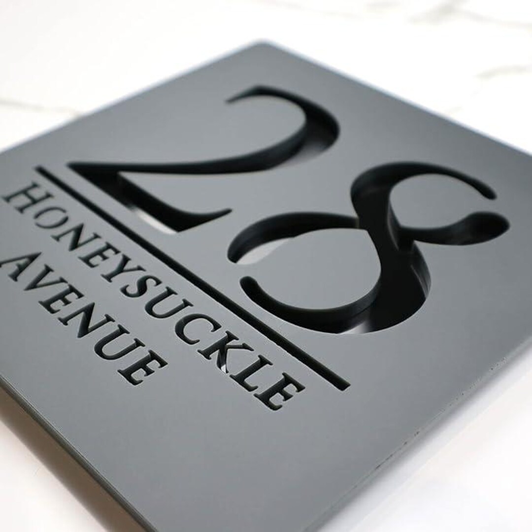 Mr Plaques Bellissima S1 Floating House Sign - Etsy