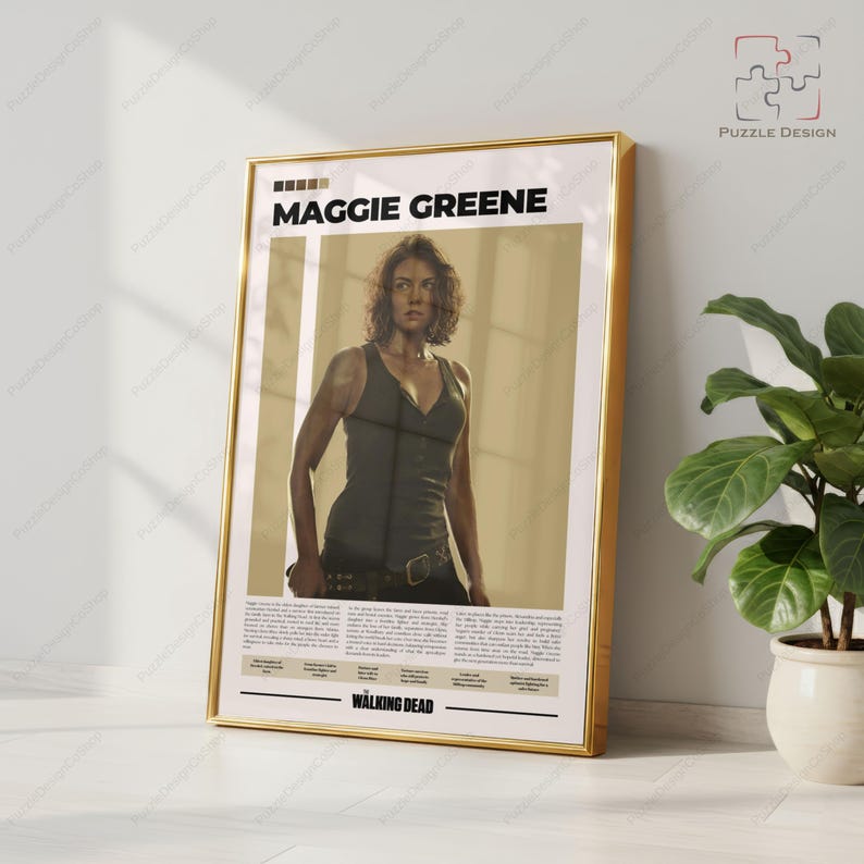 Maggie Greene Poster | the Walking Dead Poster | Lauren Cohan ...