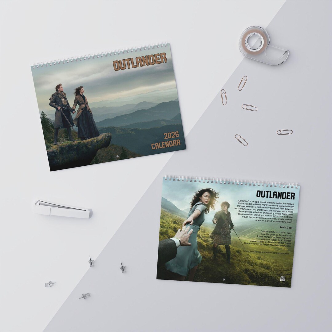 2026 Outlander Wall Calendar | 2026 Wall Calendar | Outlander | Movie ...