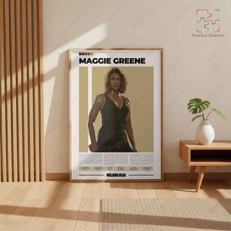 Maggie Greene Poster | the Walking Dead Poster | Lauren Cohan ...