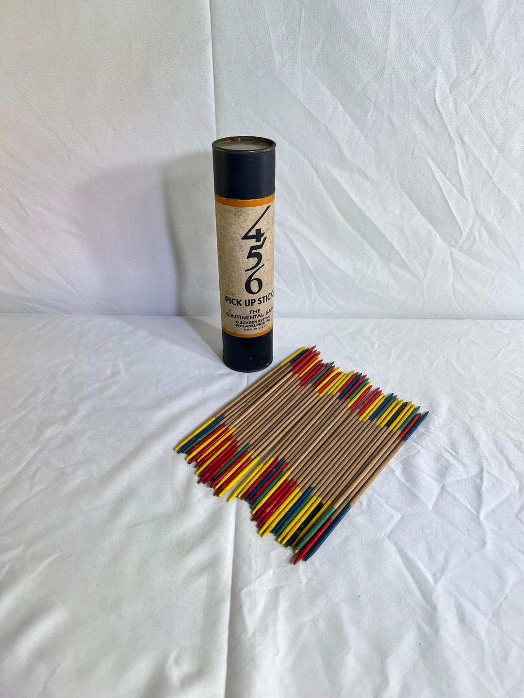 Pick up Sticks in Original Canister---1940s Version of 456 Pick up ...