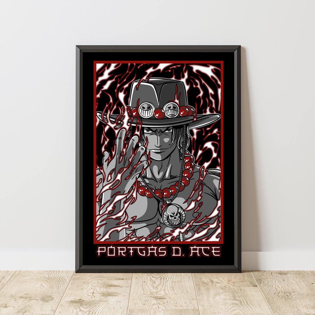 Portgas D. Ace Poster | OP Poster | Manga Poster | Anime Poster ...
