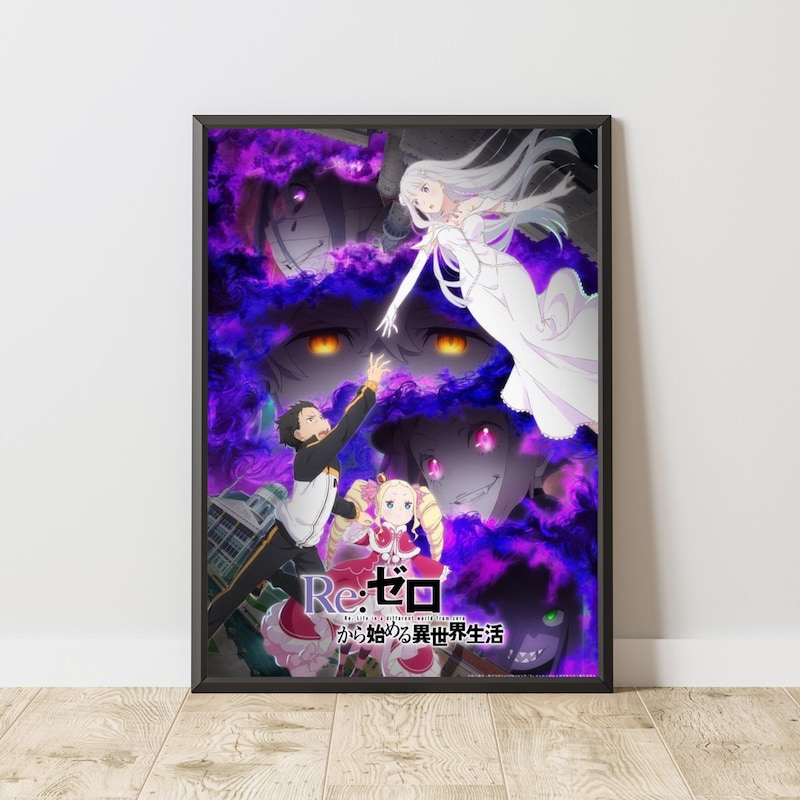 Re:zero Poster - Etsy
