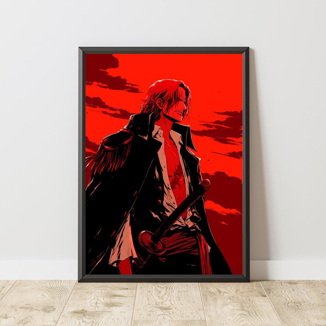 Shanks Poster | OP Poster | Manga Poster | Anime Poster | Japanese ...