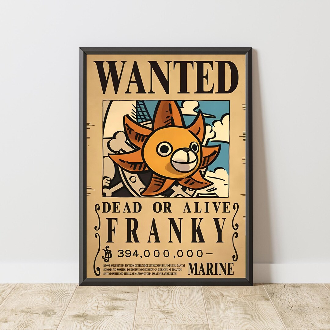 Sunny Wanted Poster | Wanted Poster | Manga Poster | Anime Poster ...