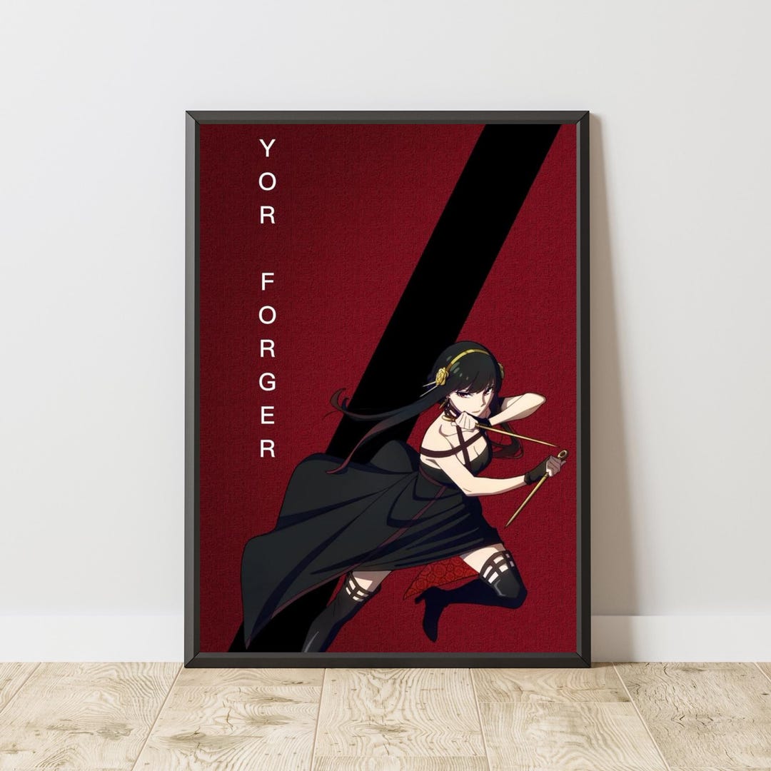 Yor Forger Poster | Spy X Family Poster | Manga Poster | Anime Poster ...