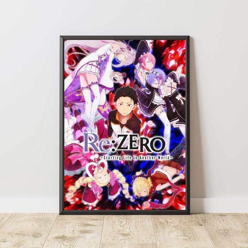 Re:zero Poster - Etsy