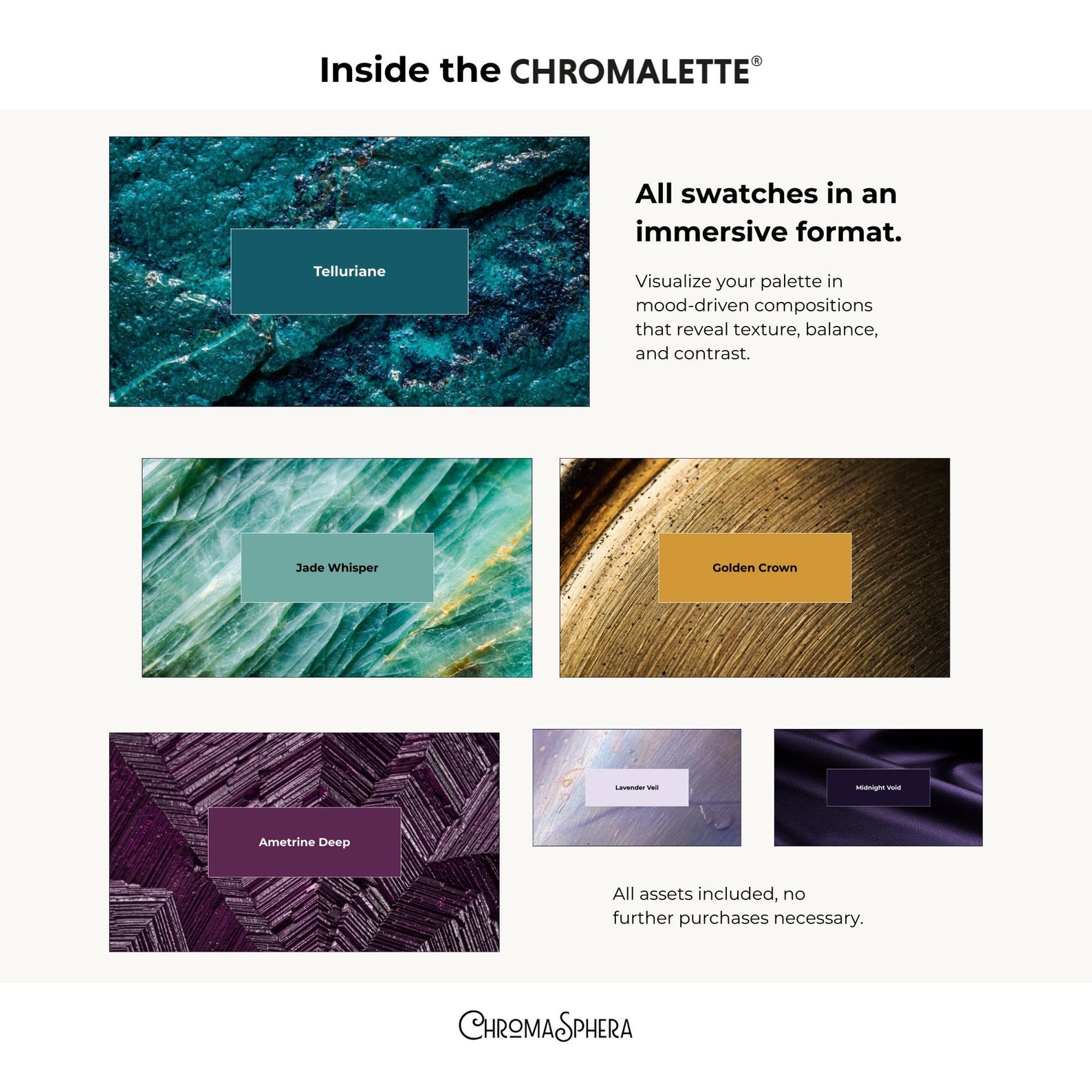 Chromalette® Velvet Gem • AAA Color Palette • Inclusive • for Branding ...