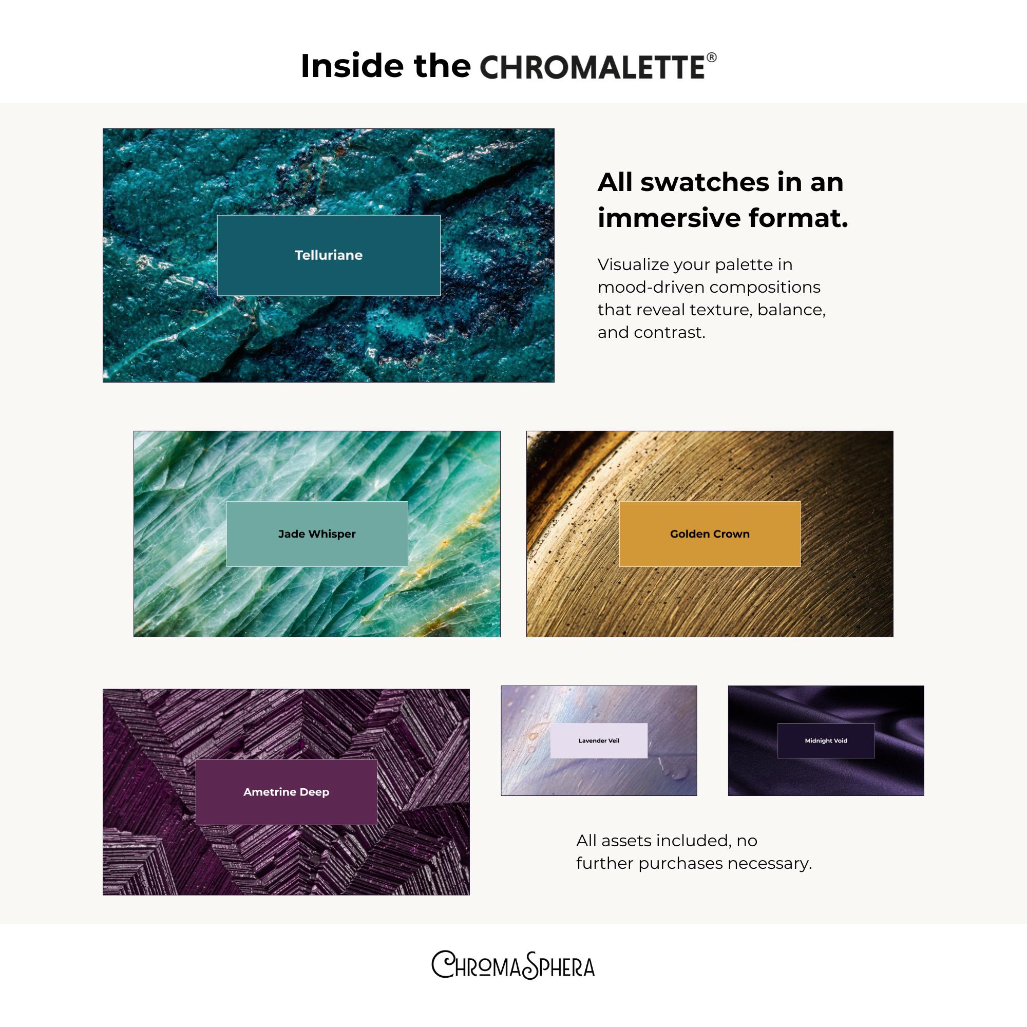 Chromalette® Velvet Gem • AAA Color Palette • Inclusive • for Branding ...