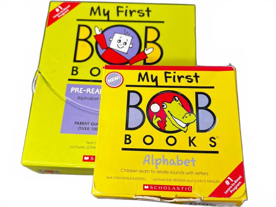 My First BOB Books Sets - Alphabet & Pre Reader Collection - Etsy