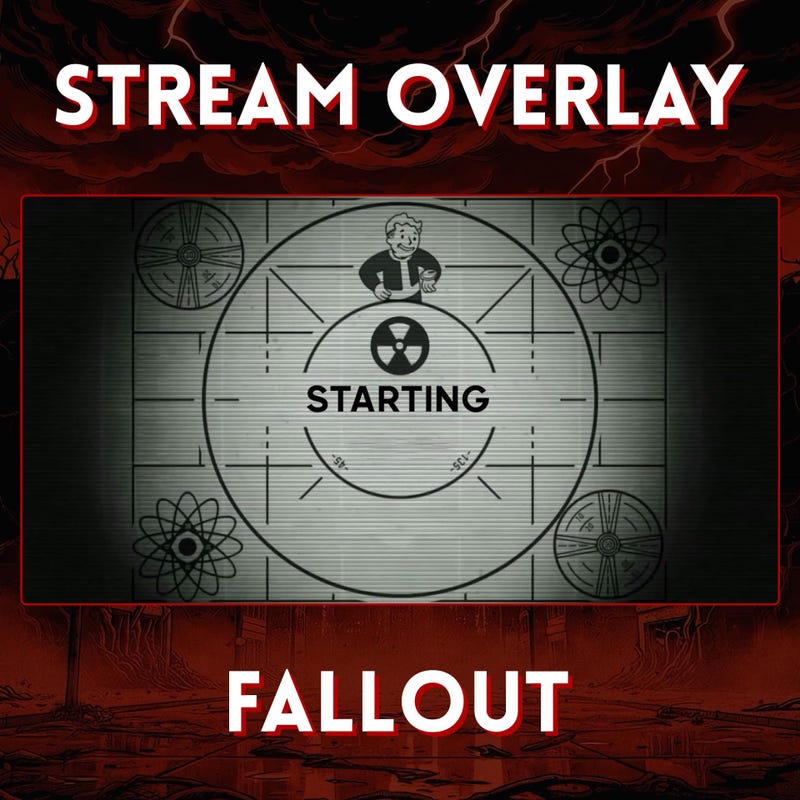 Fallout Stream Overlay - Etsy