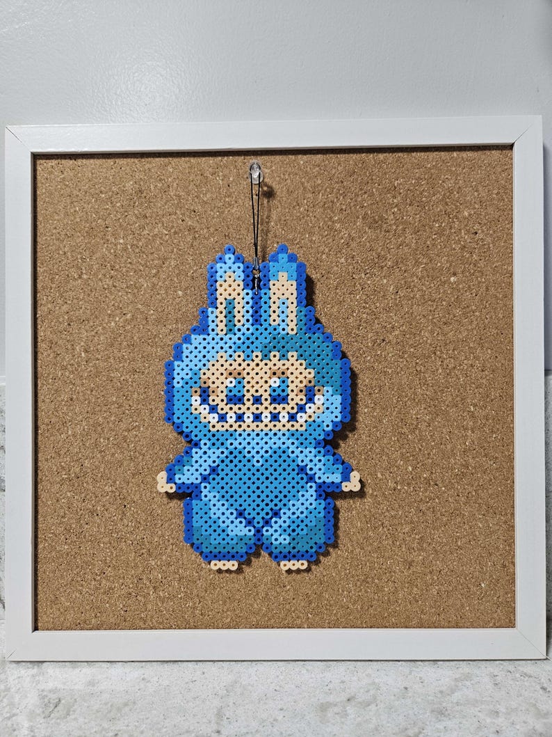 Labubu Ornaments | Desk/wall Decor | Handmade Perler Bead Art - Etsy