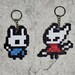 Knight & Hornet Perler Bead Bundle | Hollow Knight: Silksong Keychains ...