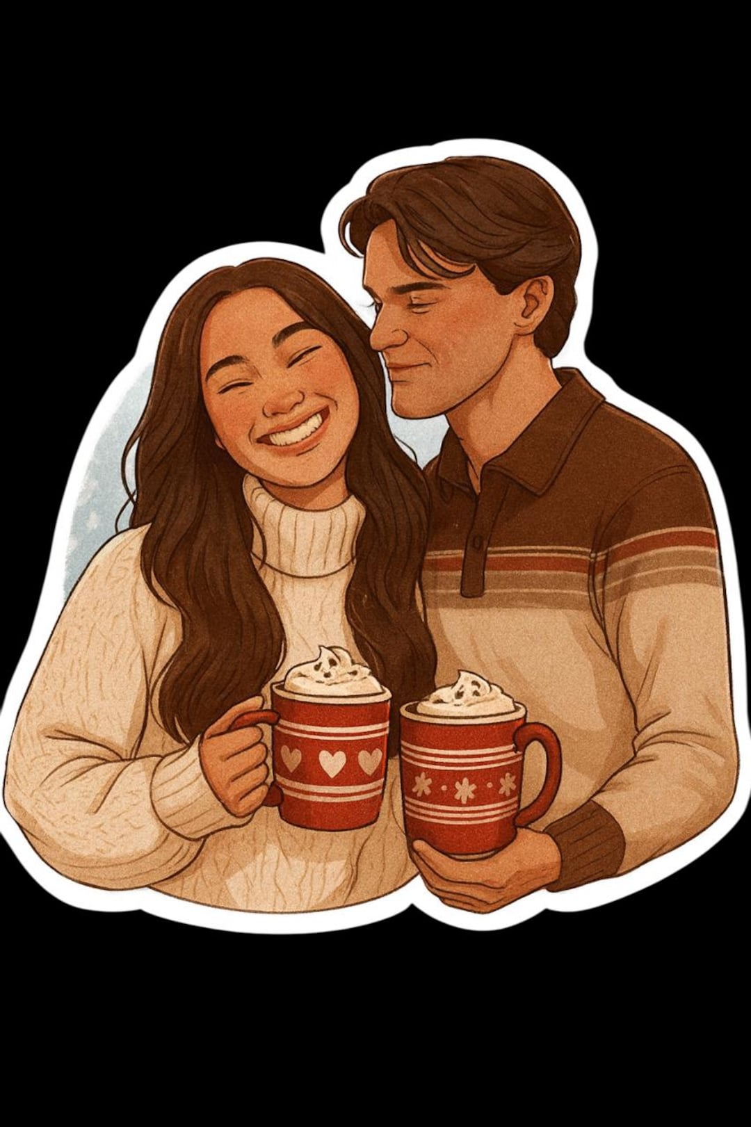 Pack of 30 TSITP Stickers – Winter & Cozy Atmosphere – Transparent PNG ...